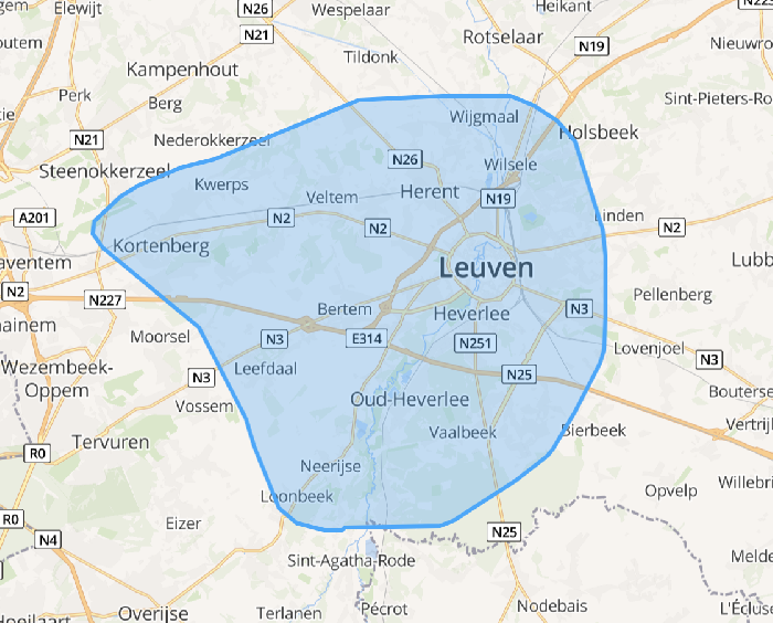 Opvolging/regio :: vroedvrouwcaroline.be